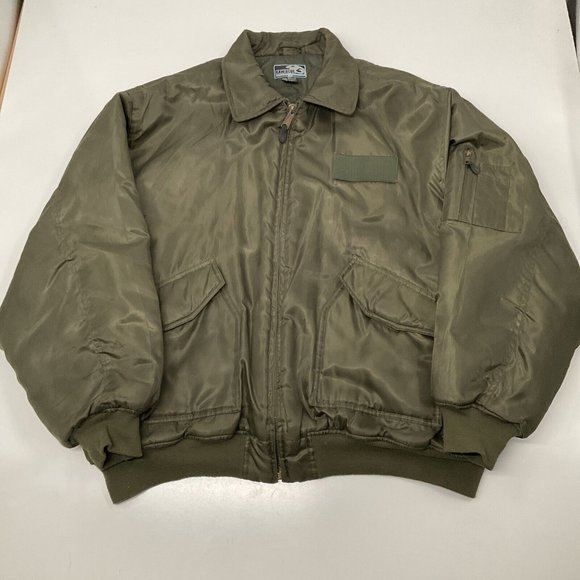 Raw Blue | Jackets & Coats | Vtg Raw Blue Military Style Bomber Jacket ...